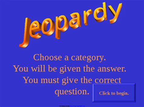 Jeopardy Template 3 Pdfsimpli