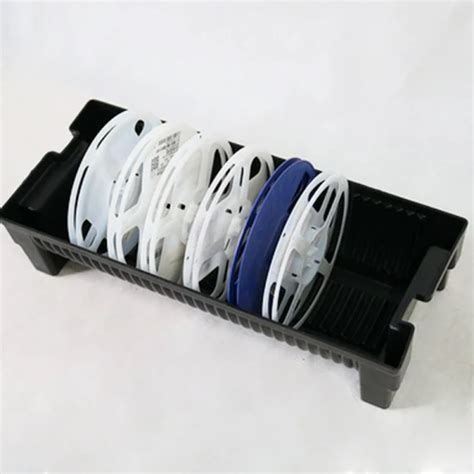 Anti Static Pcb Reel Box Tray Plastic Material Circulation Storage Esd