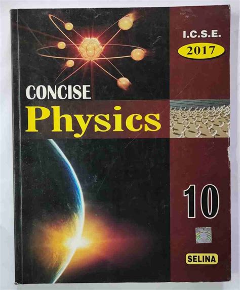Icse Concise Physics 2017 Selina