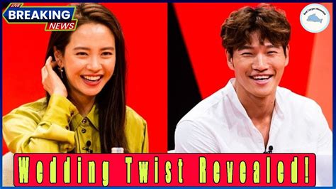 Shock Kim Jong Kook And Song Ji Hyo Break Silence On Why Their Wedding