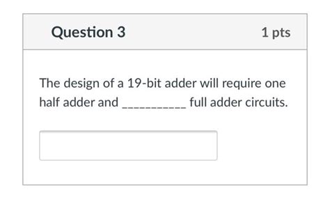 solved question 1 1 pts consider a combinational circuit