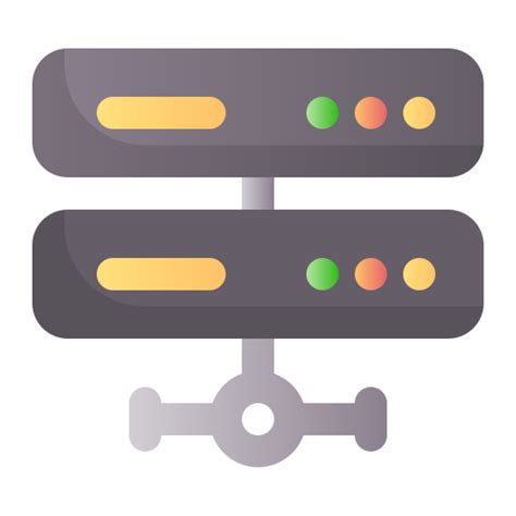 Data Network Generic Flat Gradient Icon