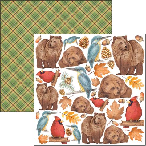 Ciao Bella Cbqe067 Into The Wild Fussy Cut Pad 6x6 24pkg