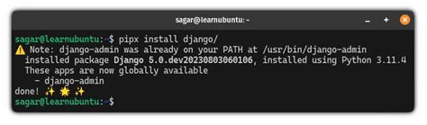 Install Django In Ubuntu Using Apt And Pip