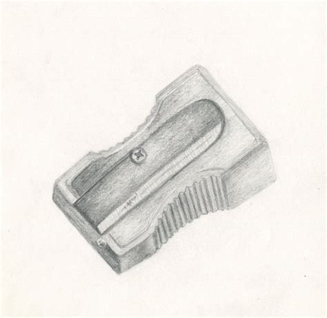 How To Draw A Pencil Sharpener