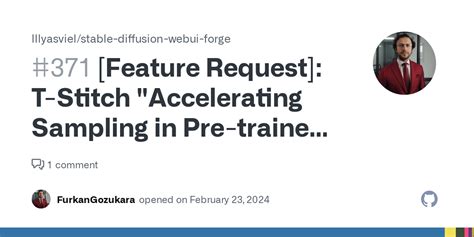 Feature Request T Stitch Accelerating Sampling In Pre Trained