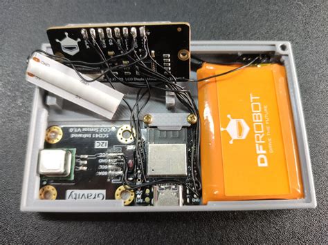 Diy Co2 Alert Keychain With Scd41 Sensor For Better Air Quality Dfrobot Maker Community