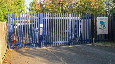 Commercial Security Gates Uk Bespoke Metal Gates From Harling Security