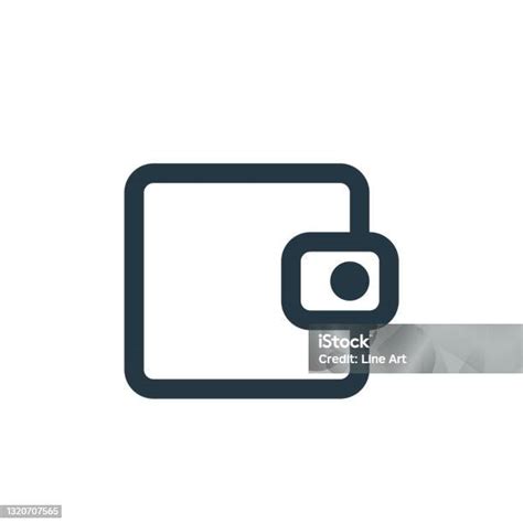 전자 상거래 Ui 개념에서 지갑 아이콘 벡터 지갑 편집 스트로크의 얇은 라인 일러스트 웹 및 모바일 앱 로고 인쇄 미디어에 사용하기위한 지갑 선형 기호 0명에 대한 스톡