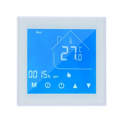 touch thermostat temperature controller lcd displa grandado