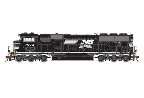 Athearn G65196 Ho Scale Sd60e Norfolk Southern Ns 7002 Dc — White Rose