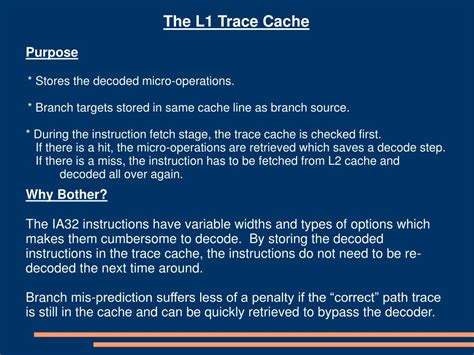 Ppt The Microarchitecture Of The Pentium 4 Processor Powerpoint Presentation Id 763107