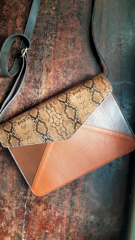 Python Sling Printed Leather Bag Leather Printed Leather