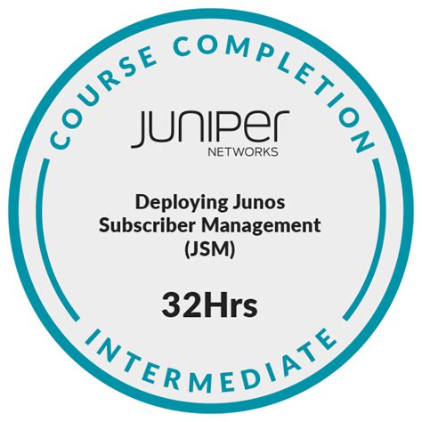 Deploying Junos Subscriber Management Jsm Credly
