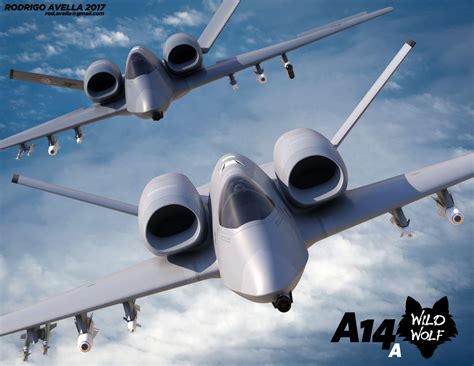 Concept For A Successor To The A10 Thunderbolt Ii Warthog For Close Air