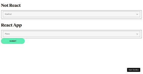 Lit Element React Codesandbox