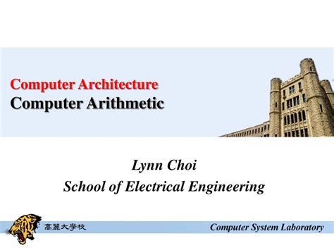 Ppt Computer Architecture Computer Arithmetic Powerpoint Presentation