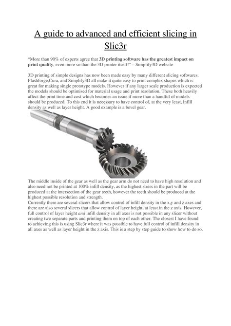 A Guide To Advanced And Efficient Slicing In Slic R Pdf DocDroid