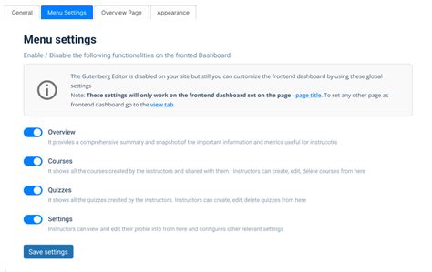Frontend Dashboard Installation Guide LearnDash Support