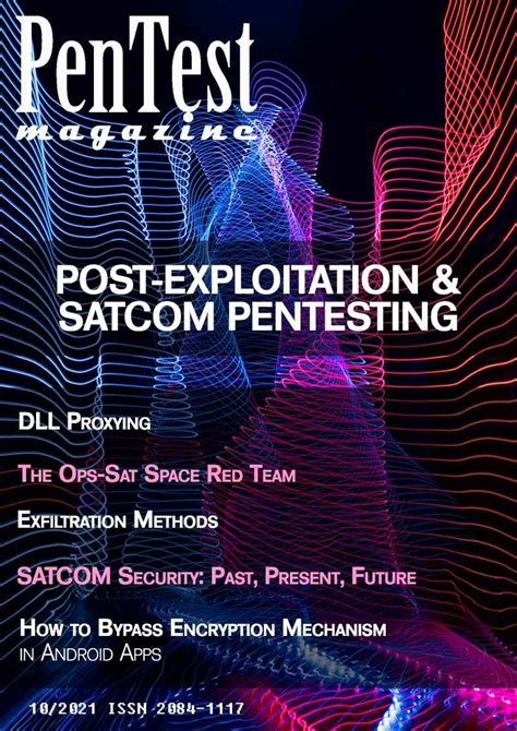 pentest magazine on linkedin pentest post exploitation and satcom