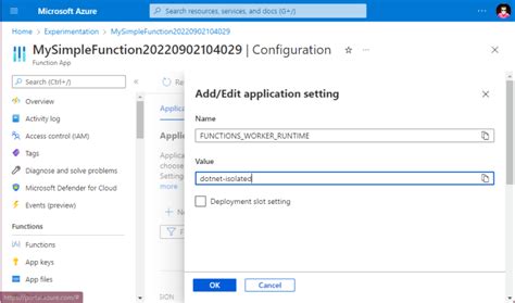 How To Change An Azure Function Written In NET From In Process To Isolated Process Nick S