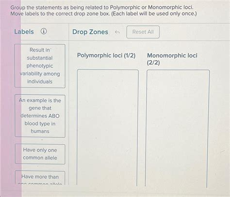Solved Group The Statements As Being Related To Polymorphic