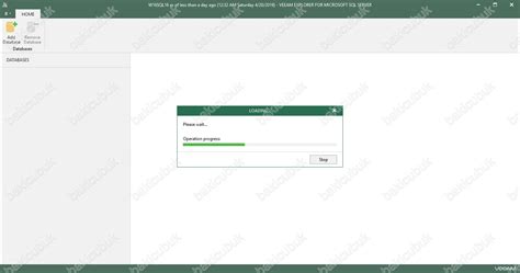 veeam explorer for microsoft sql server restore baki Çubuk