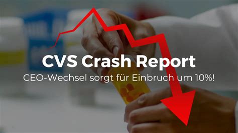 Cvs Health Aktie Crash Report Ceo Wechsel Sorgt Für Kurseinbruch