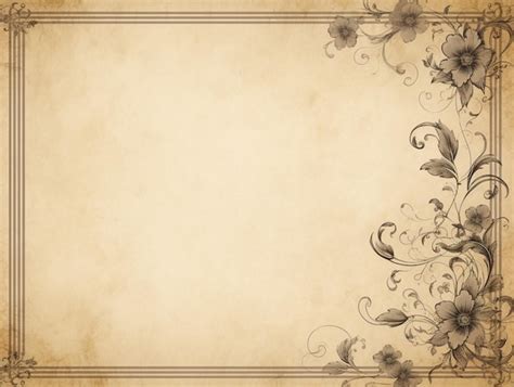 Classic Background Ornamental Frame Premium Ai Generated Image Classic Background Ornamental Frame Premium Ai Generated Image