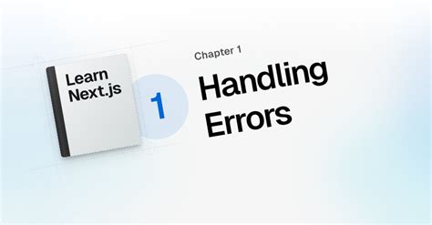 App Router Handling Errors Nextjs English