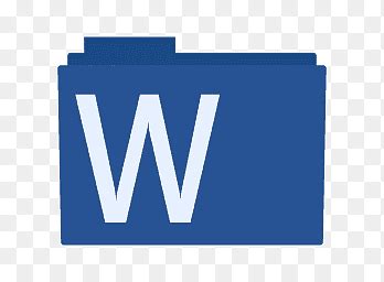 Word Folder Png Images PNGEgg