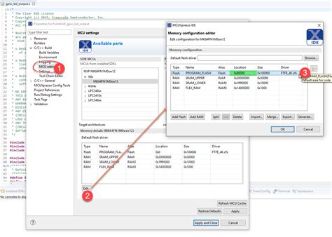 Relocating Code And Data Using The Kds Gcc Linker File For Kinetis Nxp Community