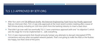 Introducing TLS The Future Of Encryption PPT