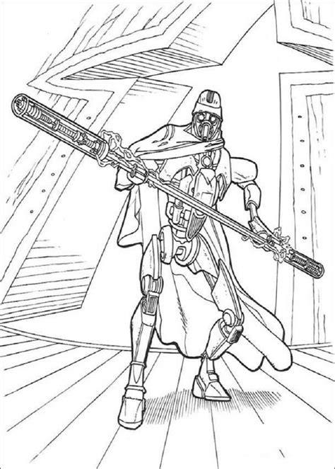Battle Droid Coloring Pages Coloring Pages