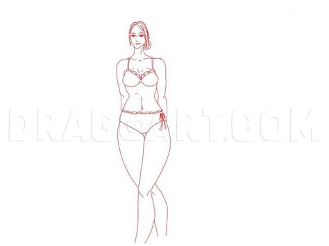 How To Draw A Curvy Figure Drawing Step By Step By Hareta DragoArt
