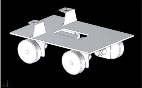 Cad Model Of Robot Platform Download Scientific Diagram