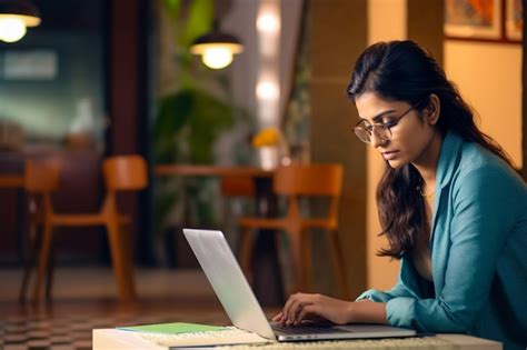 Premium Ai Image Diverse Office Portrait Of Beautiful Indian It