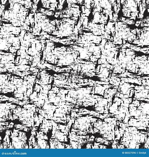 Black And White Pattern Of Abstract Angular Elements Stock Vector Illustration Of Stained