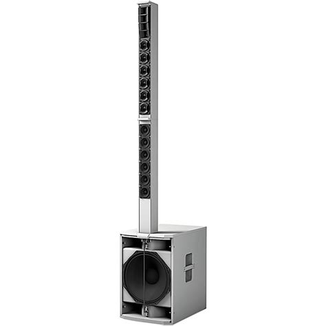 Ld Systems Maui44g2 Cardioid Powered Column Loudspeaker White Guitar