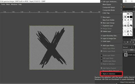 GIMP Tutorial How To Change Color Of PNG Image And Text