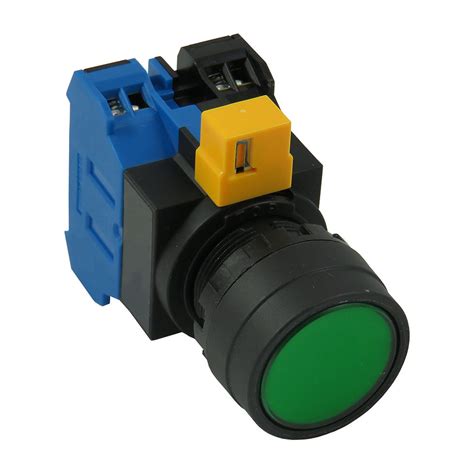 Green Push Button Assembly Unique