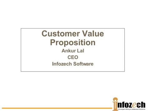 Customer Value Proposition Nasscom Emergeout 2008 Ppt