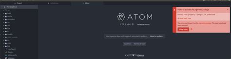 Failed To Activate The Pigments Package Issue Abe Atom Pigments GitHub
