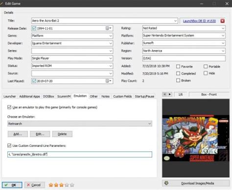 Is There A Way To Use A Specific Retroarch Core Per Game Noobs LaunchBox Community Forums