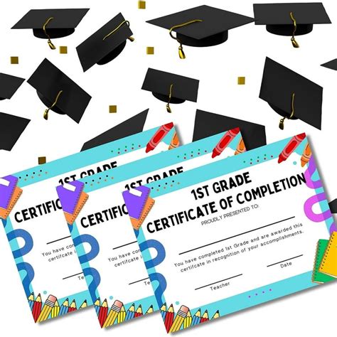 Fifth Grade Graduation Certificate Certificate Of Graduation School