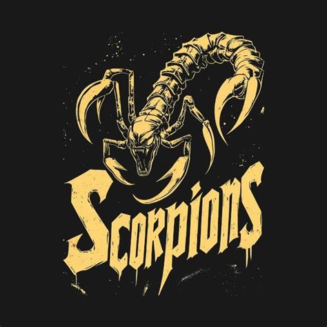Scorpions Scorpions Metal Design Scorpions Logo Png Scorpions Band
