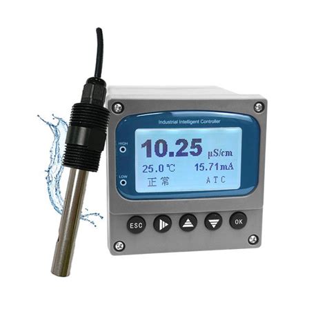 Inline Water Quality Industrial 0055μ Scm Conductivity Meter China Conductivity Meter And