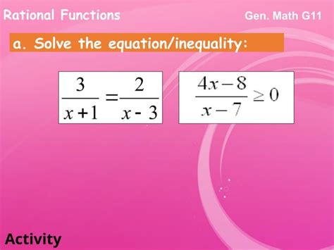 Gen Math G11 Day 7 8 Rational Function 2 Ppt