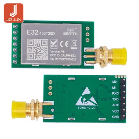 E32 433t20d Uart Long Range 433 Mhz 1w Wireless Rf Transceiver Lora Sx1278 Sx1276 433mhz Module