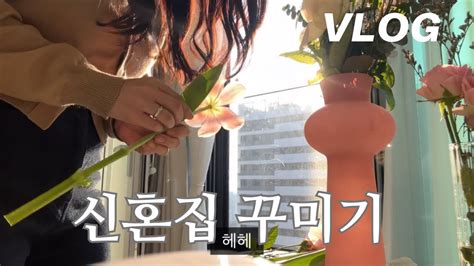 Vlog신혼집 거실 꾸며봤어욜 Youtube